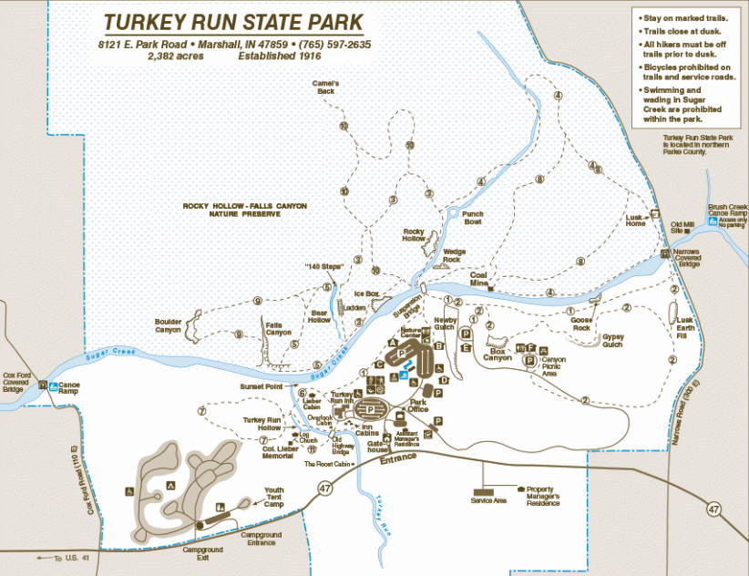 Turkey Run State Park | The Adventure Continues